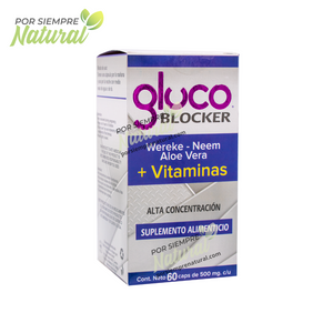 Gluco Blocker 60 Cápsulas – Por Siempre Natural