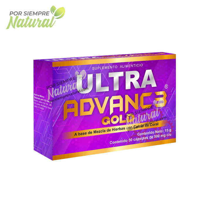 Ultra Advance Gold 30 Cápsulas – Por Siempre Natural