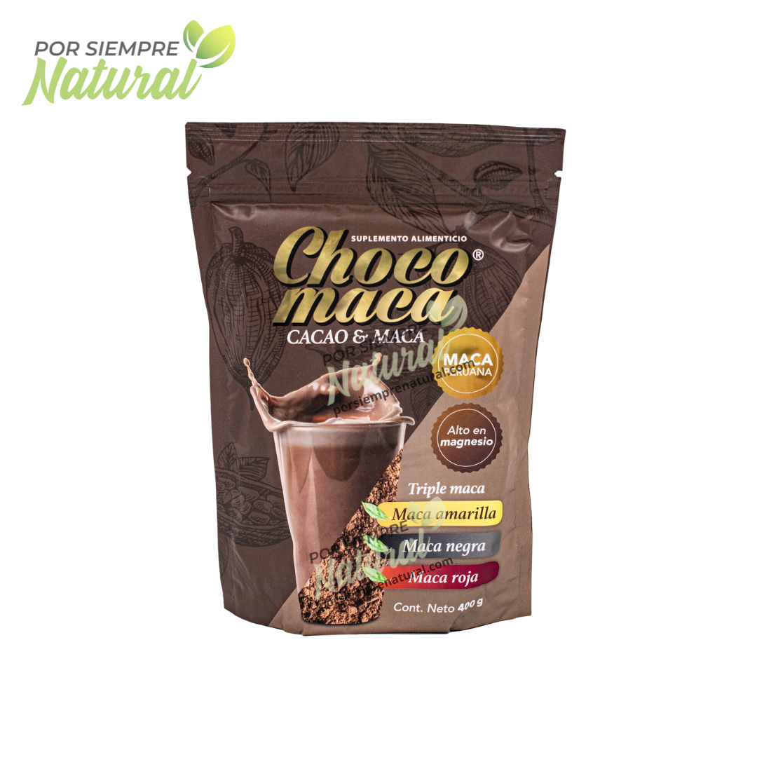 Choco Maca 400g – Por Siempre Natural