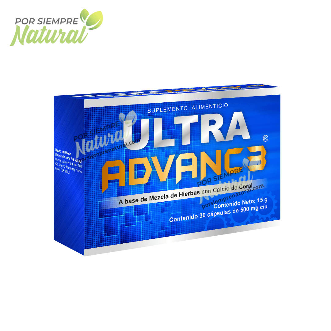 Ultra Advance 30 Cápsulas | 🌱 Por Siempre Natural