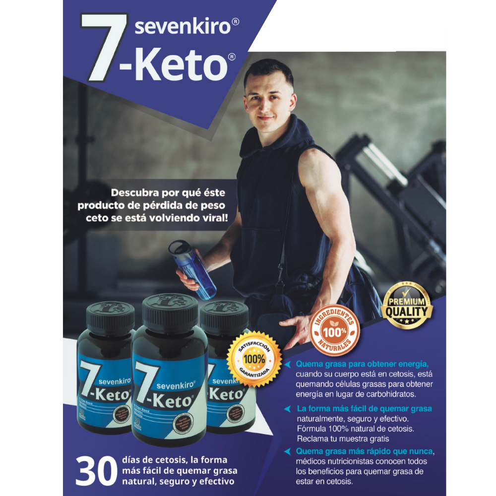 7 Keto Sevenkiro 30 Capsulas – Por Siempre Natural